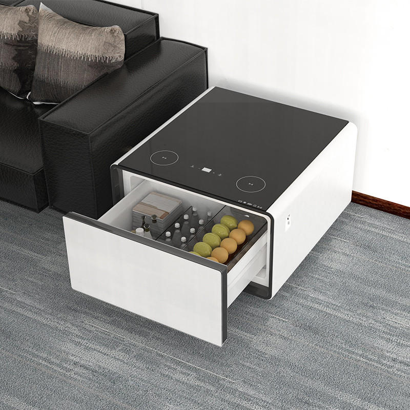 Modern Living Room Furniture PRIMST Smart Coffee Table with Fridge and ...