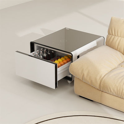 Stainless Steel Smart Mini Bar Side Table Fridge Intelligent Vending ...